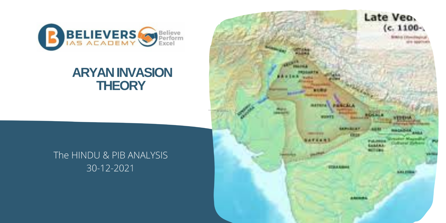 ARYAN INVASION THEORY - Believers IAS Academy