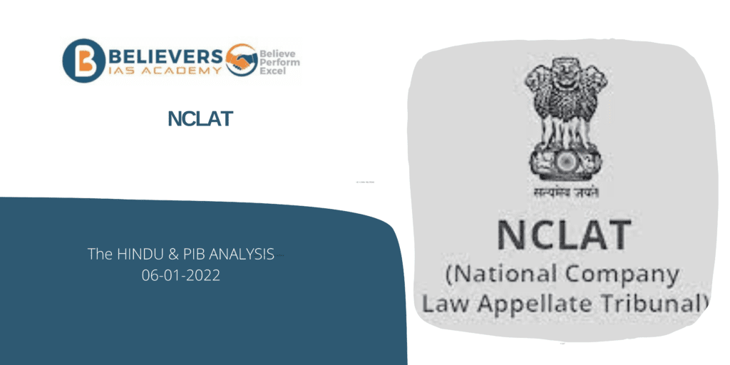 NCLAT - Believers IAS Academy