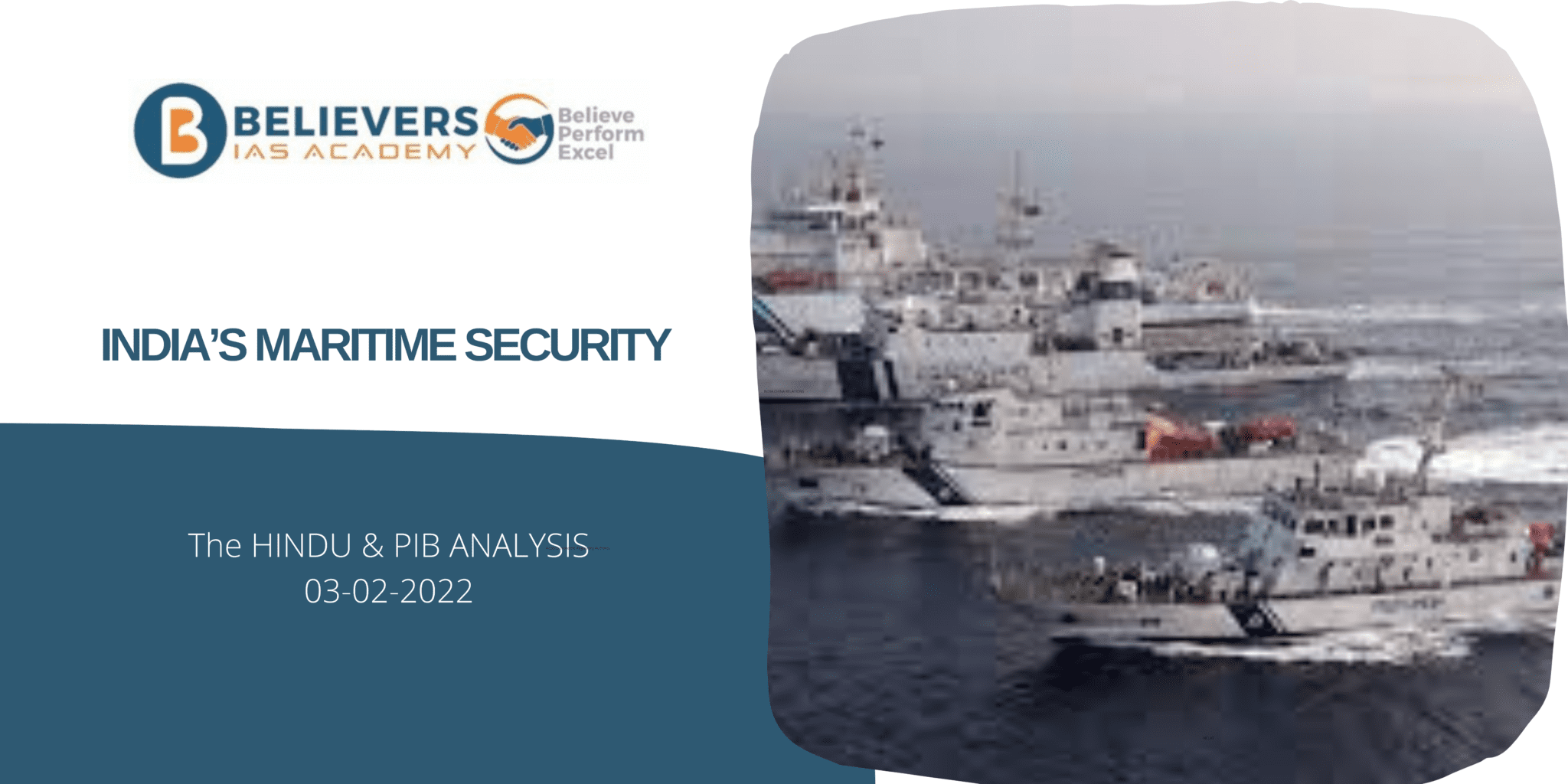 India’s Maritime Security - Believers IAS Academy