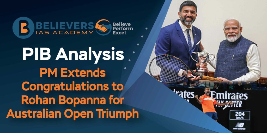 PM Extends Congratulations to Rohan Bopanna for Australian Open Triumph ...